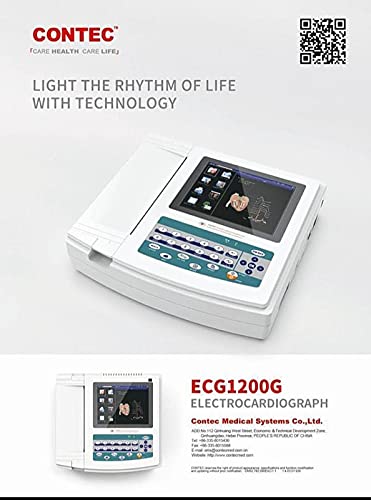 Contec ECG1200G Digital 12 Channel Electrocardiograph - Medical Equipment Suppliers in Dubai ...
