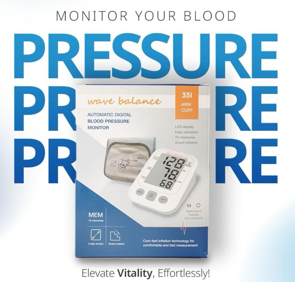 Buy Wave Balance Automatic Digital Blood Pressure Monitor in Dubai ...