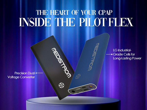 Medistrom Pilot Flex CPAP Battery Backup Power Supply - Medical ...