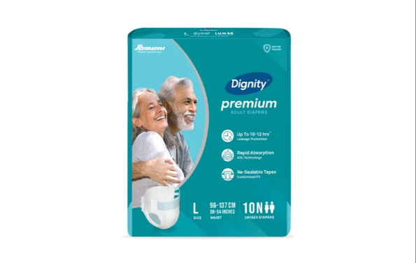 Dignity Premium Adult Diapers Pack of 10 - Medical Equipment Suppliers in Dubai | Buy Medical ...